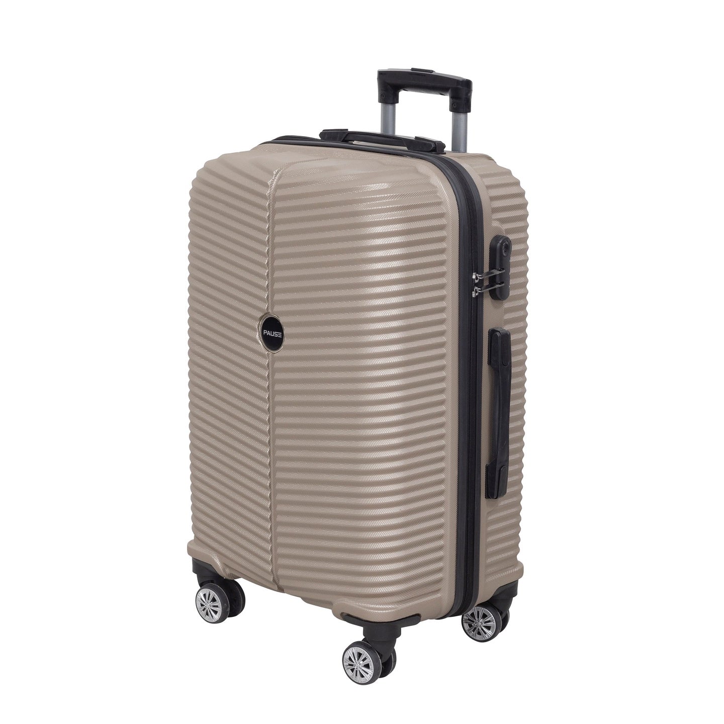 Suitcase Pause PS 02, gold, 50 l, 26 x 35 x 55 cm – Renowoutlet.com