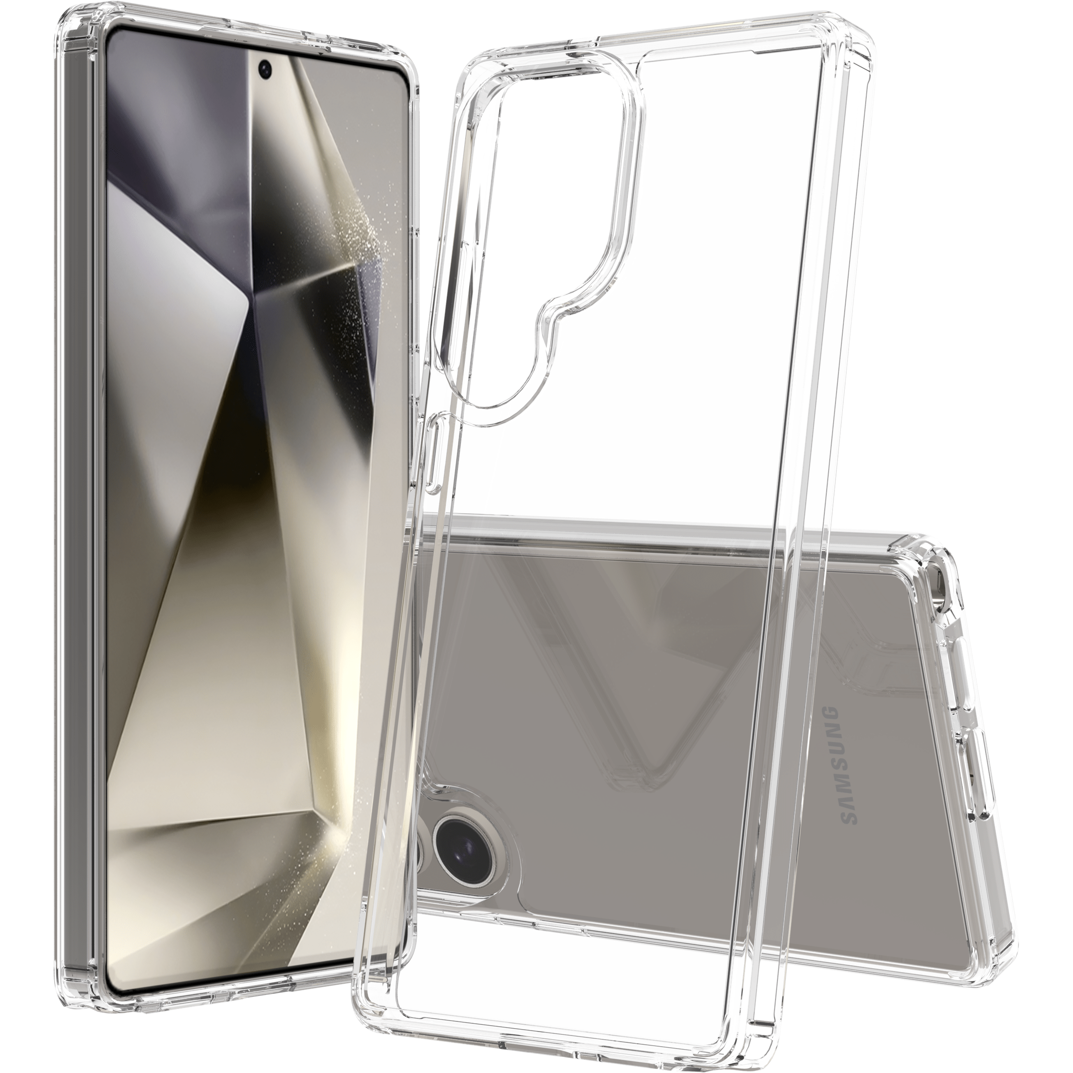 Samsung Galaxy S25 Ultra Bumper Case, Transparent